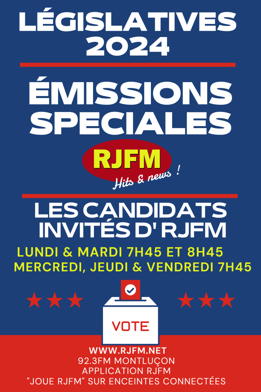 Emissions spéciales législatives 2024 : les candidats de la deuxième ...