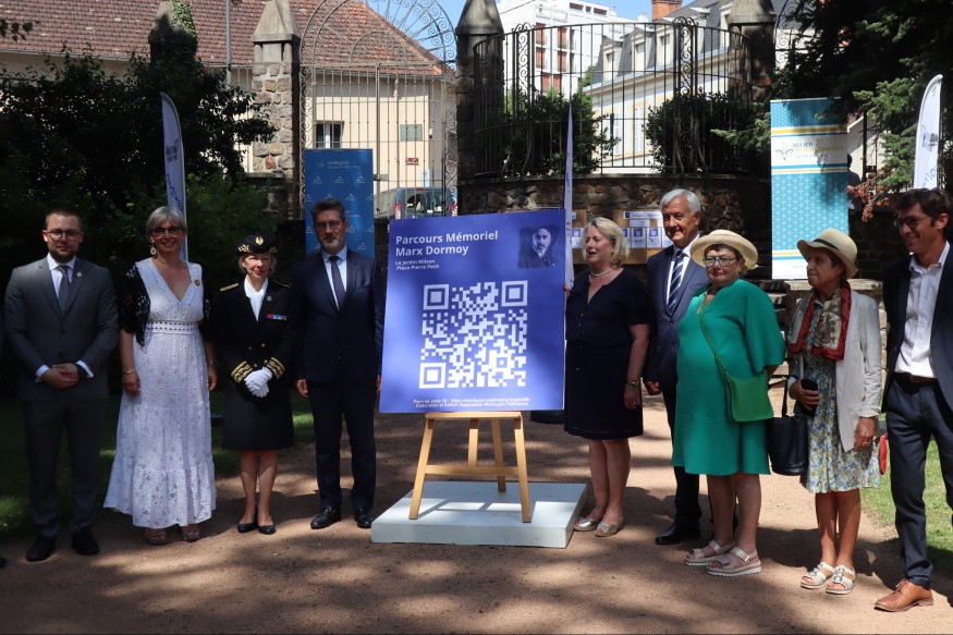 Un parcours mémoriel dédié à Marx Dormoy inauguré à Montluçon - RJFM ...
