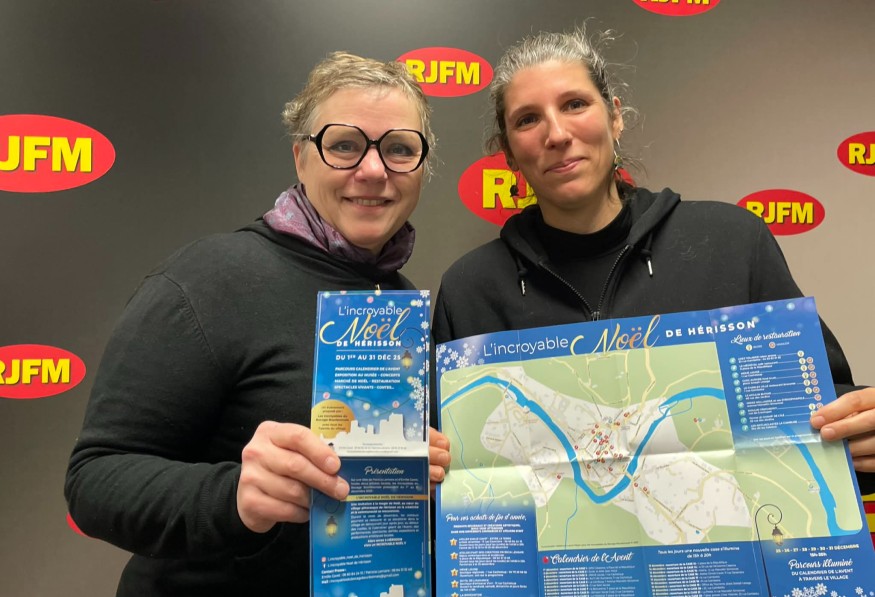 Émilie Gavet et Patricia Lemaire, pour l’Incroyable Noël à Hérisson ...